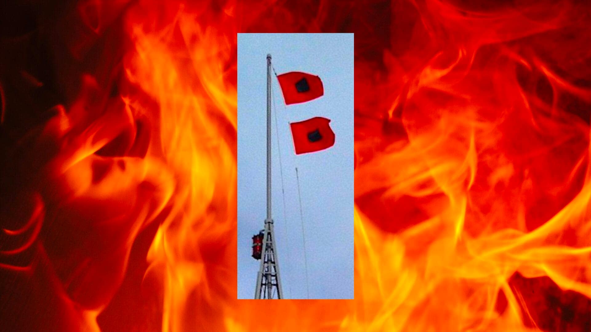 Burning of the Hurricane Flags – Go Gulf States