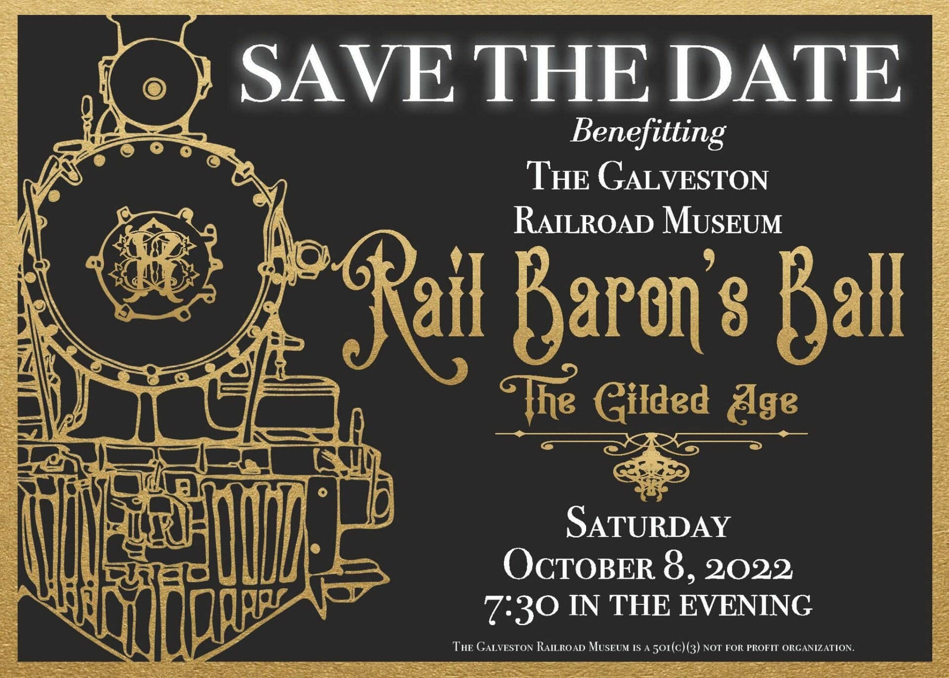 Rail Baron's Ball – The Gilded Age – Go Gulf States