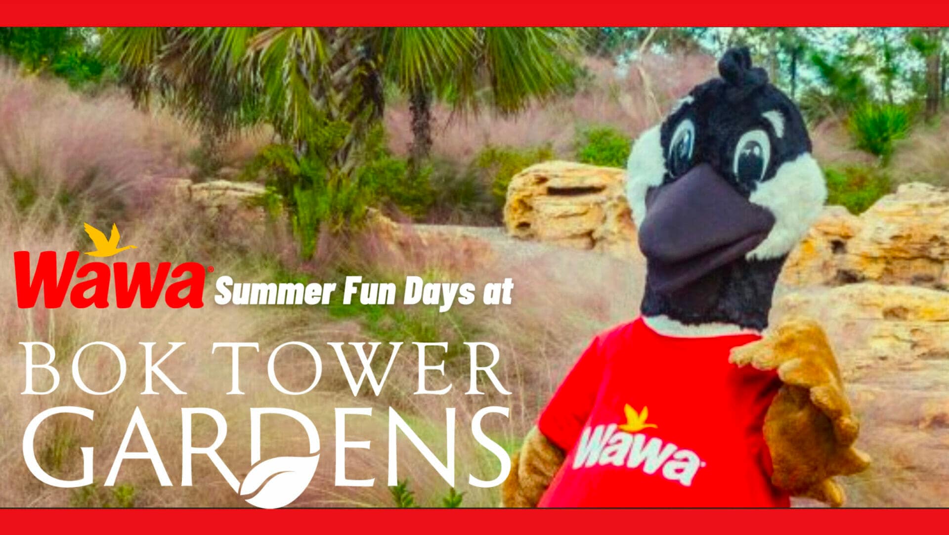 Wawa Free Summer Fun Days at Bok Tower Gardens – Go Gulf States