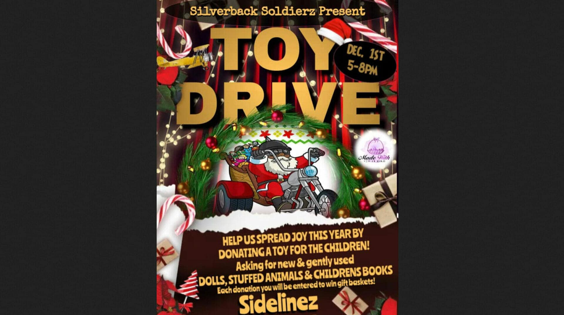 Silverback Soldierz Toy Drive – Go Gulf States